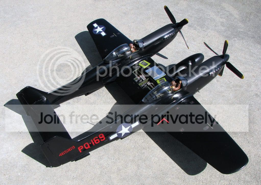 The Dark Side of the Twin Mustang - Ready for Inspection - Large Scale ...
