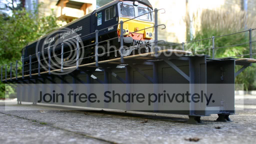Deck girder bridge from steel | G Scale Central